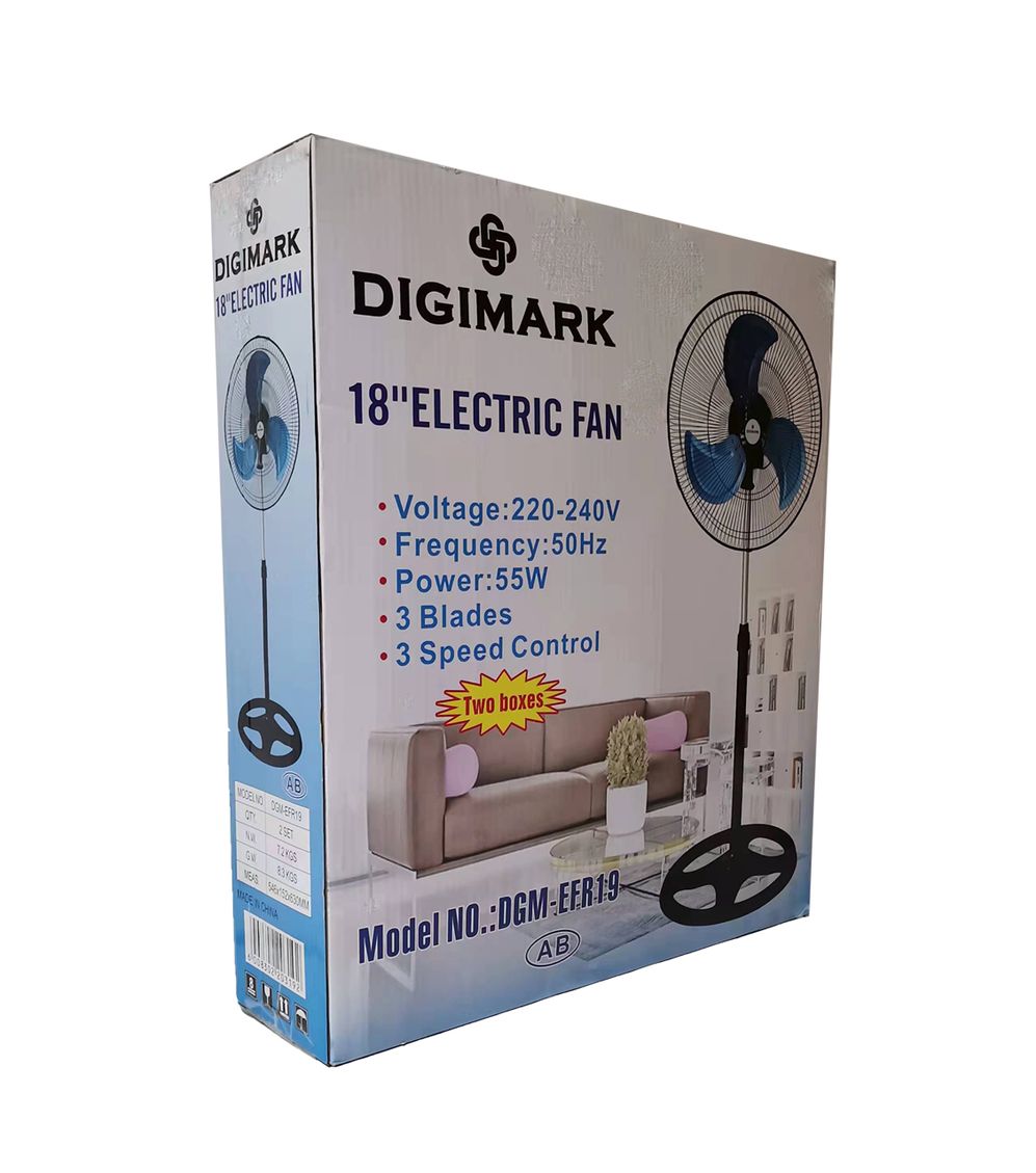 Digimark 18" Stand Fan – 0000Art