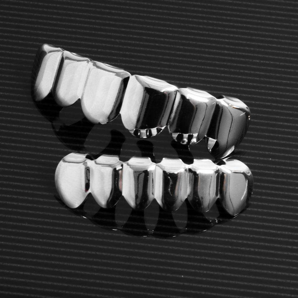 Plain Silver Grills – 0000Art